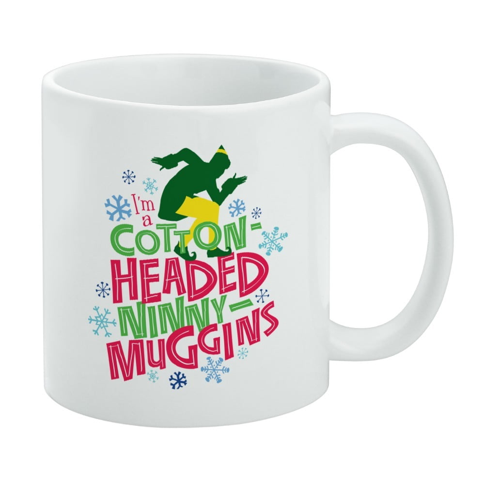 Elf Movie Cotton-Headed Ninny-Muggins White Mug - Walmart.com