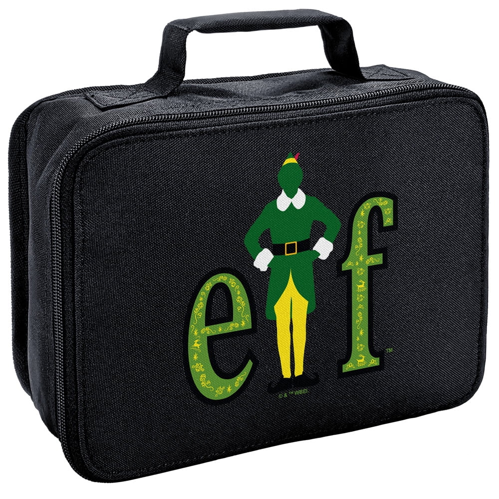 Elf Movie Logo Insulated Soft Sided Lunch Box - Reusable Lunch Bag For ...