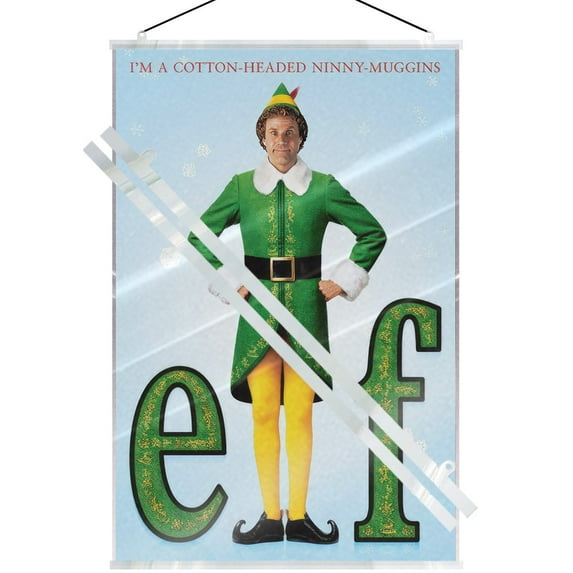Elf - Movie Poster (Regular Style - Will Ferrell) (Size: 24" x 36 ...