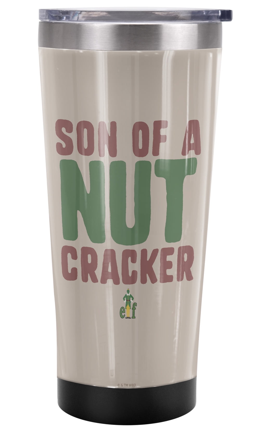 Elf Official Buddy Elf 'Son Of A Nut Cracker' 20 oz Travel Tumbler ...