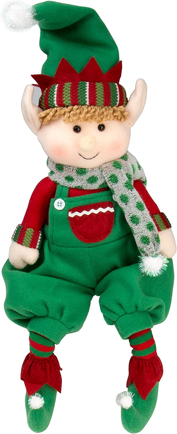 Elf Plush Christmas Stuffed Dolls, Boy and Girl Elves Holiday Plush ...