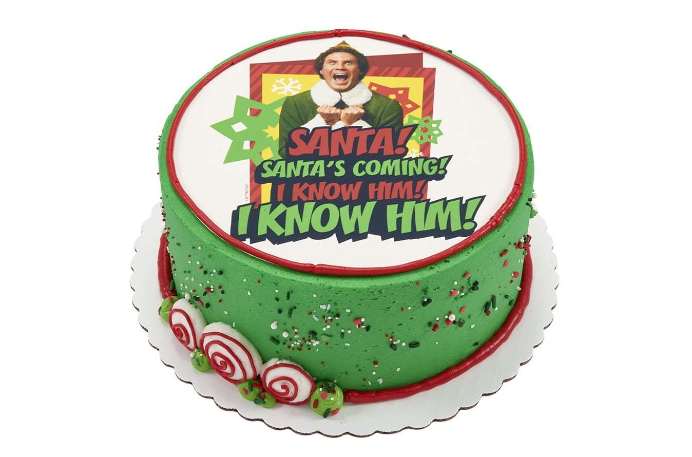 Elf Round Cake - Walmart.com