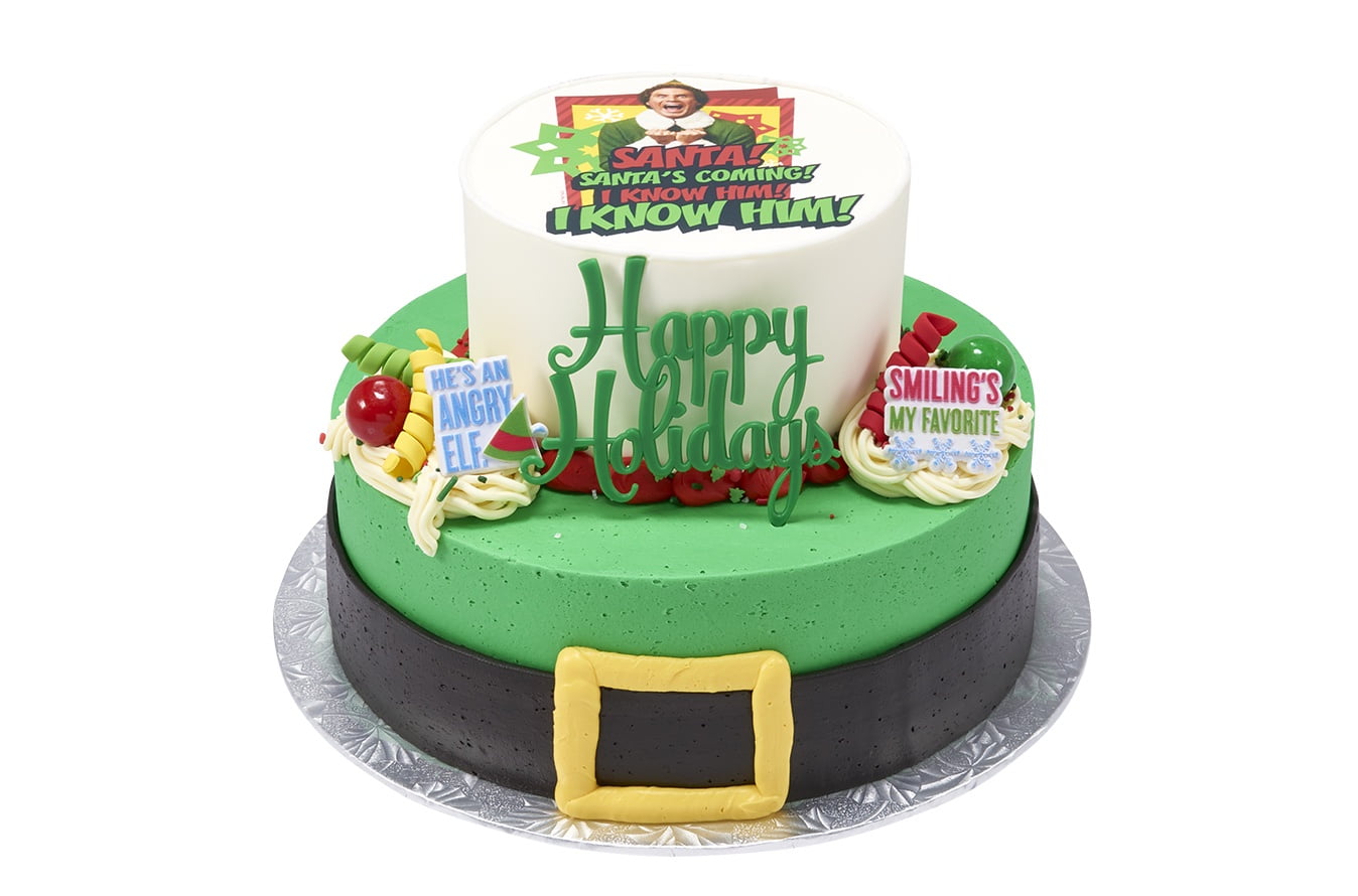 Elf Round Cake - Walmart.com