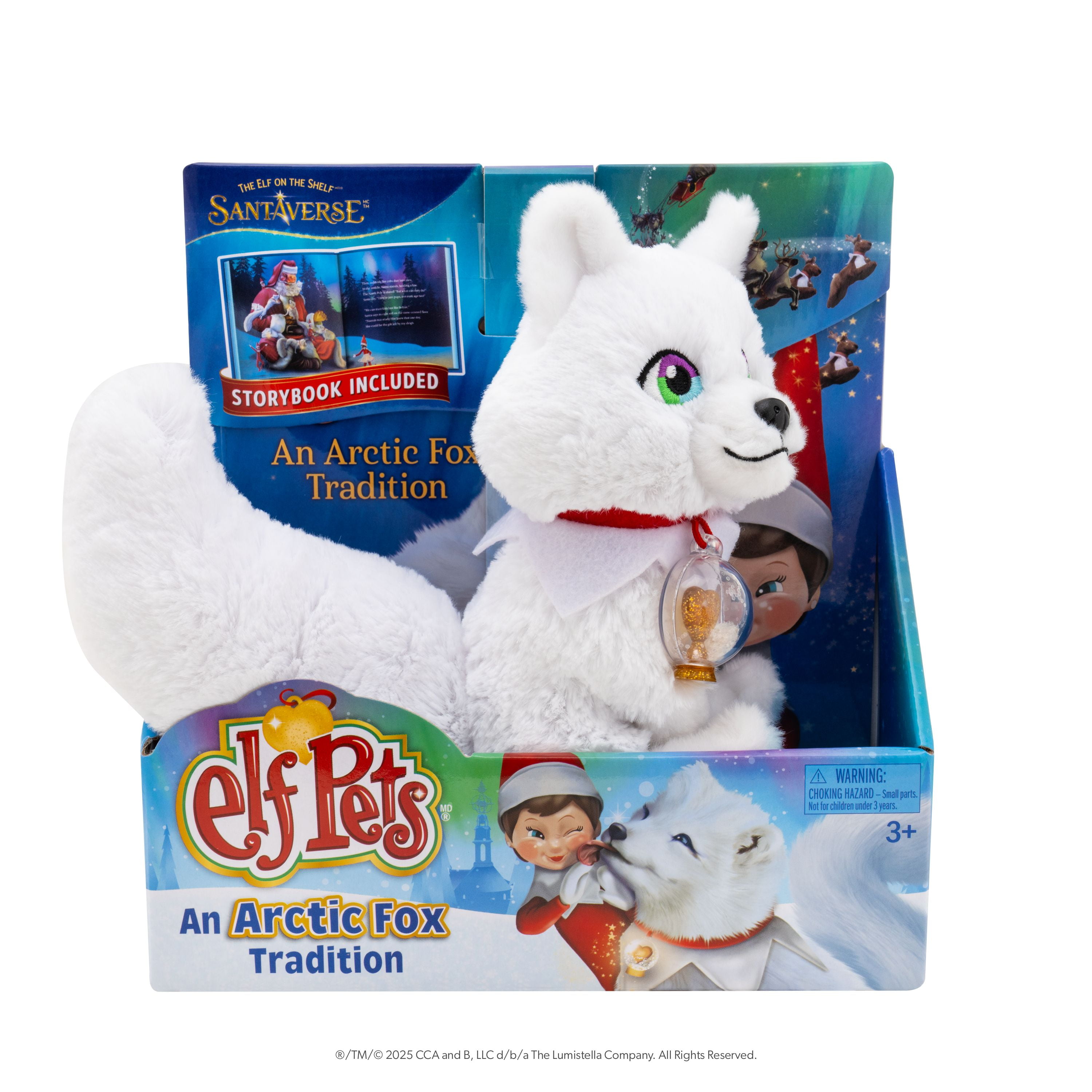 The Elf on the Shelf Elf Pets Arctic Fox: Plush Fox Cub, Mini Snow ...