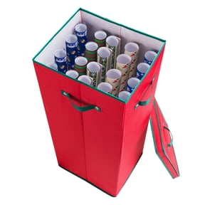 Wrapping Paper Plastic Storage Container