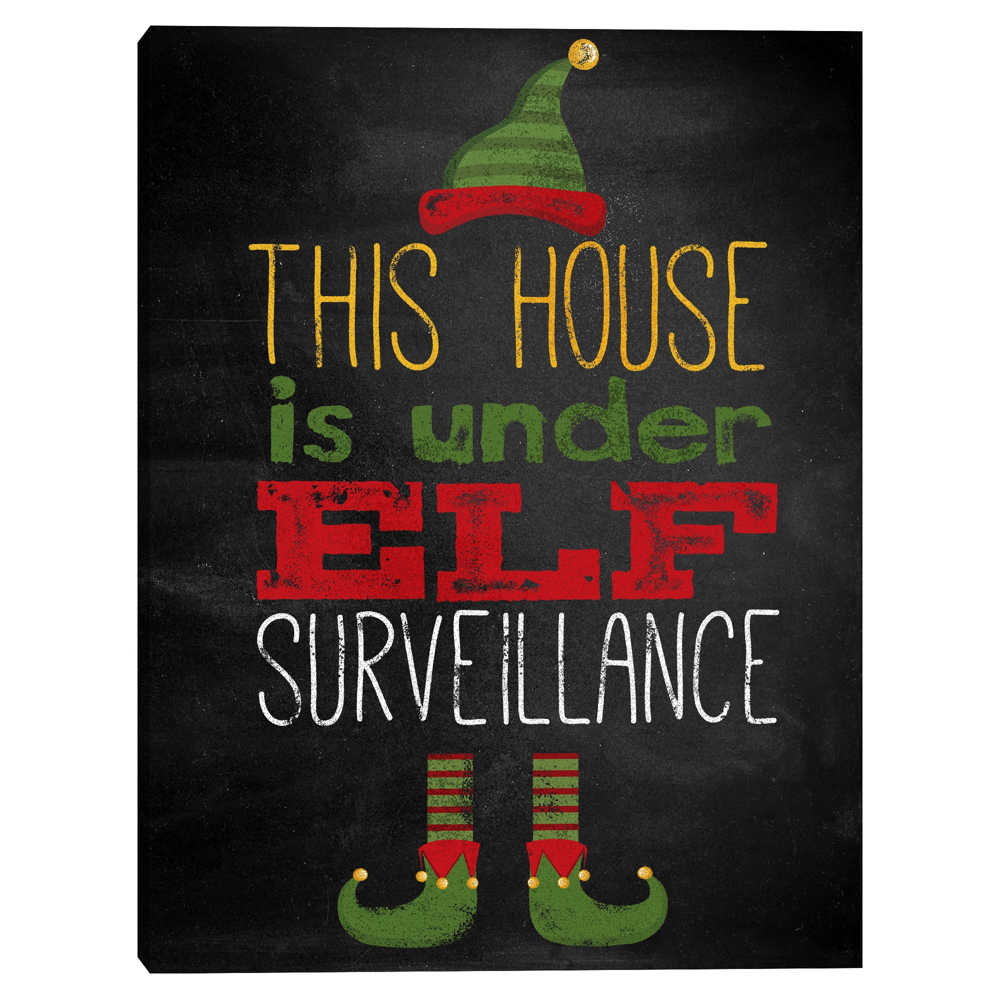 Elf Surveillance By Willowbrook Fine Art Canvas Art Print - Walmart.com