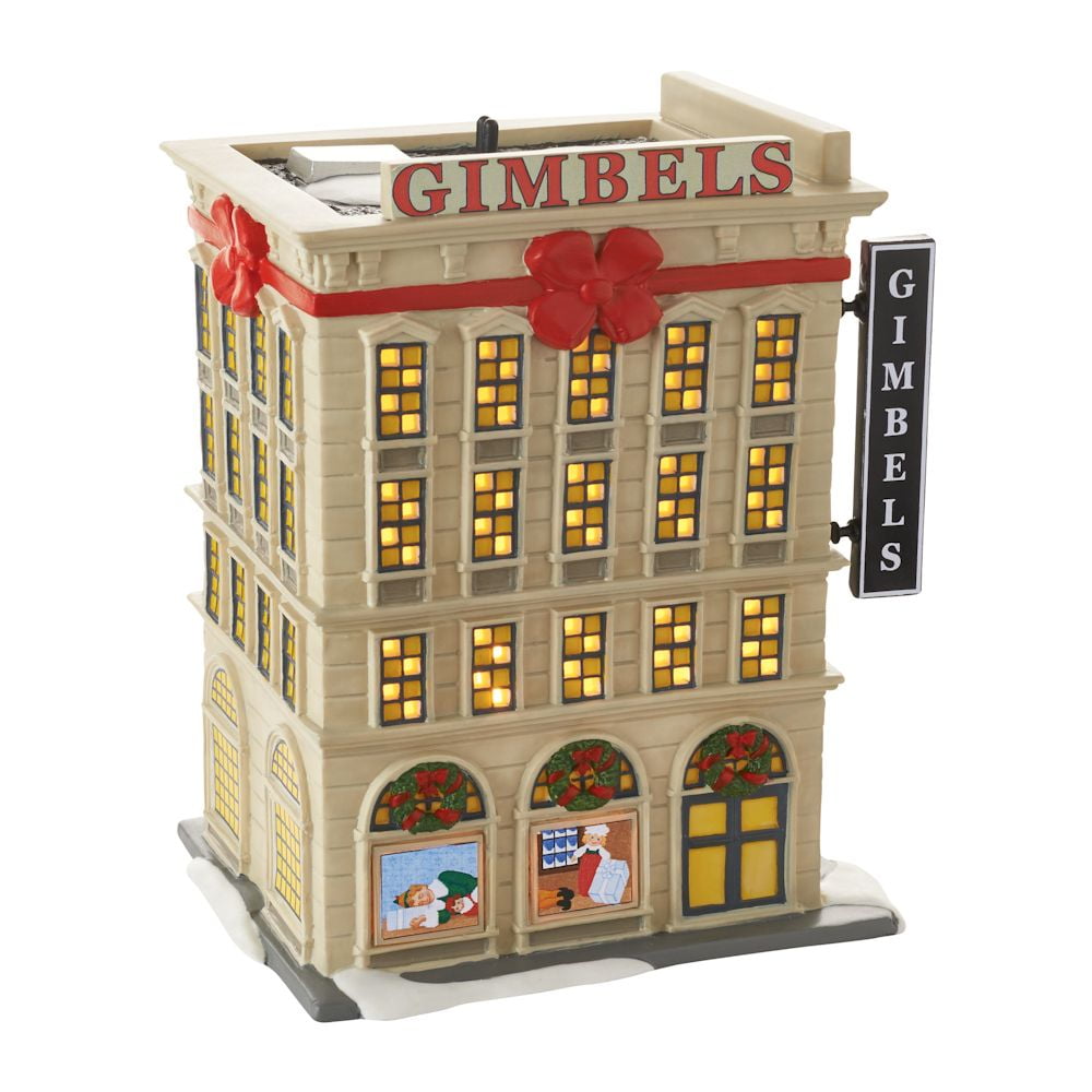 Department 56 Elf the Movie Village Gimbels Department Store Building ...