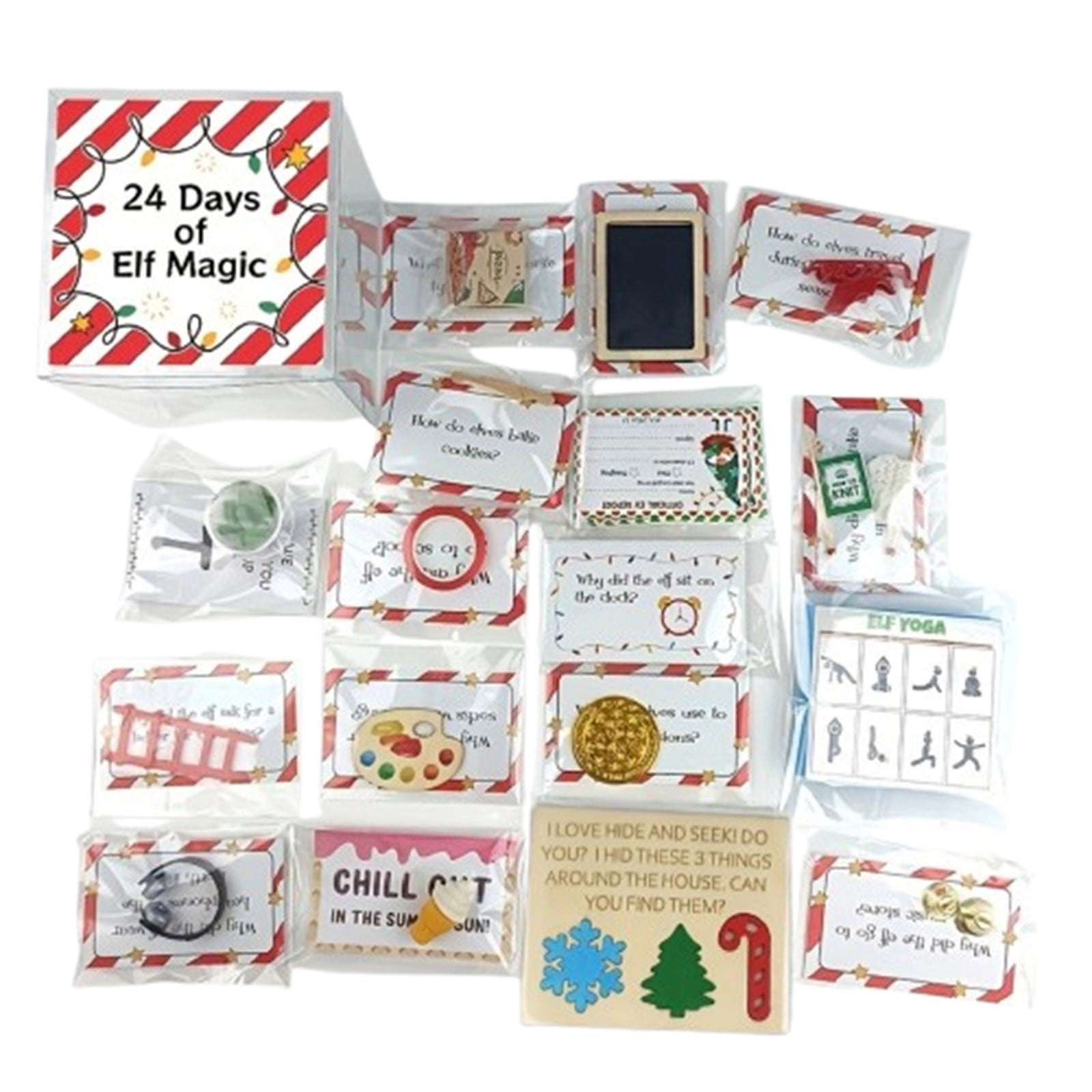 Elf kit 24 Days of Christmas Elf Magic Kit for 2024 Fun Elf Activities ...
