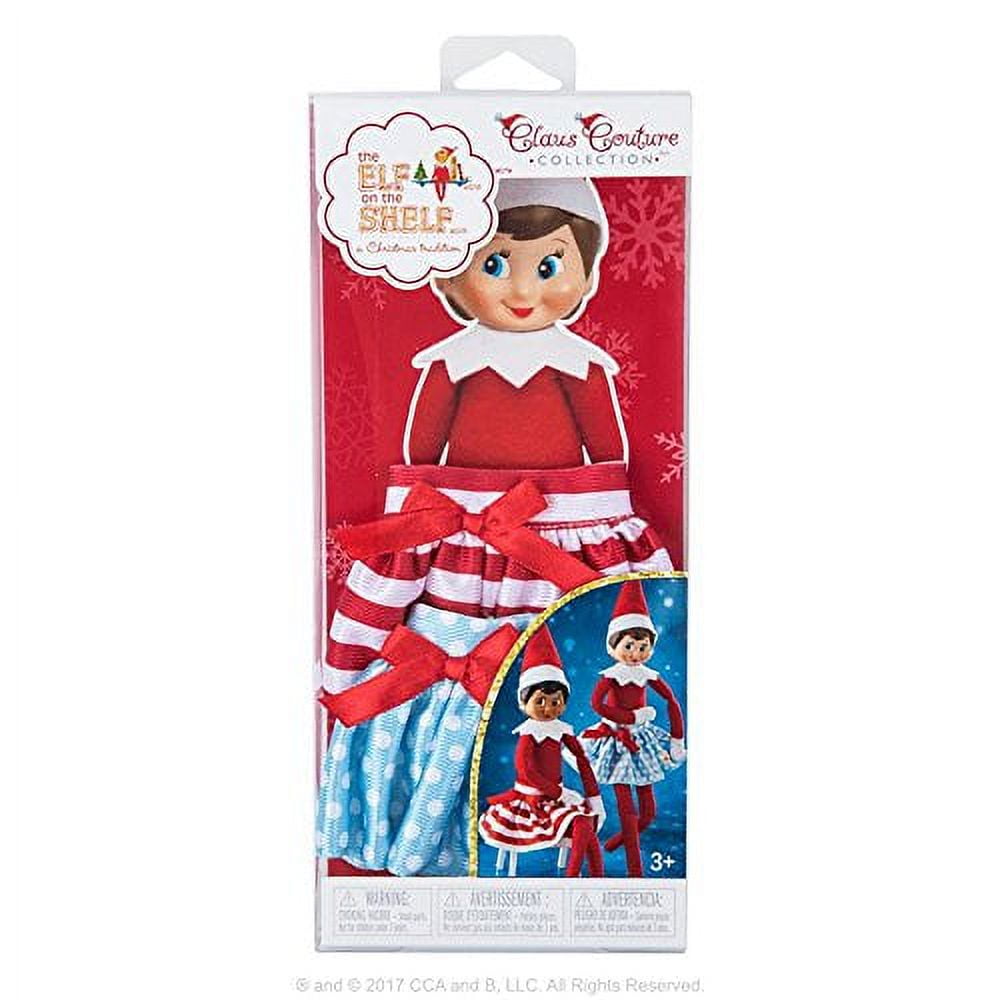 Elf on The Shelf Claus Couture Twirling in The Snow Skirts Novelty, Red ...