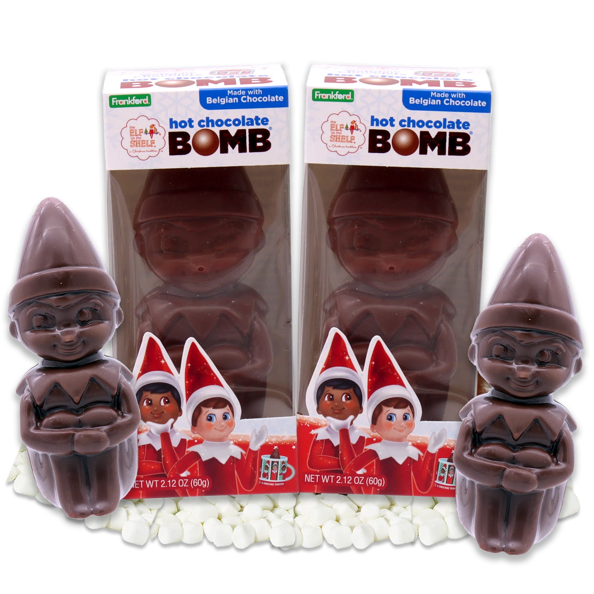 Elf on a Shelf Hot Cocoa Bombs 2 Pack, Christmas Hot Chocolate Bombs ...