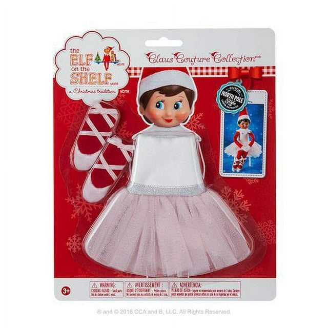 Elf on the Shelf Claus Couture Collection Twinkle Toes Tutu - Walmart.com