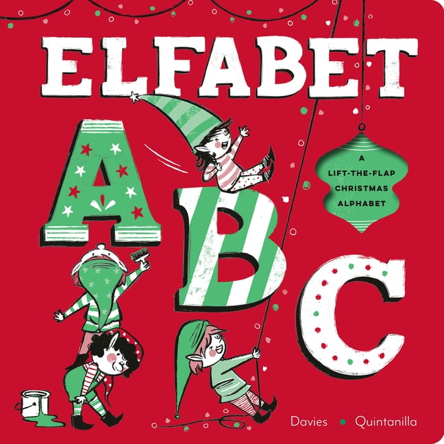 Elfabet ABC, (Board Book) - Walmart.com