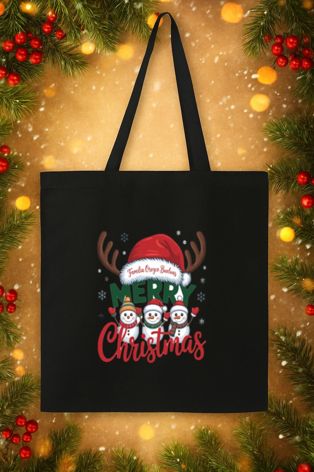 Elfie Selfie Funny Christmas Elf Photo Phone Pic Tote Bag - Walmart.com