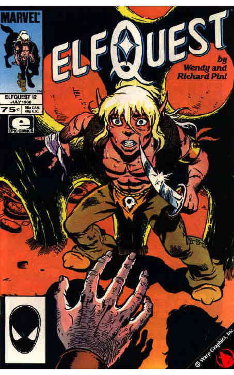 Elfquest (Epic) #12 VF ; Epic Comic Book - Walmart.com