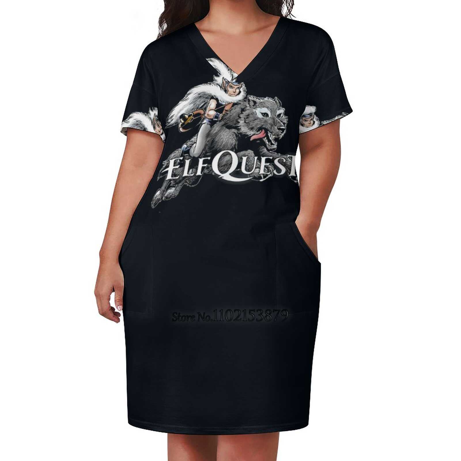 Elfquest : Skywise And Starjumper Square Neck Dress Back Lacing ...