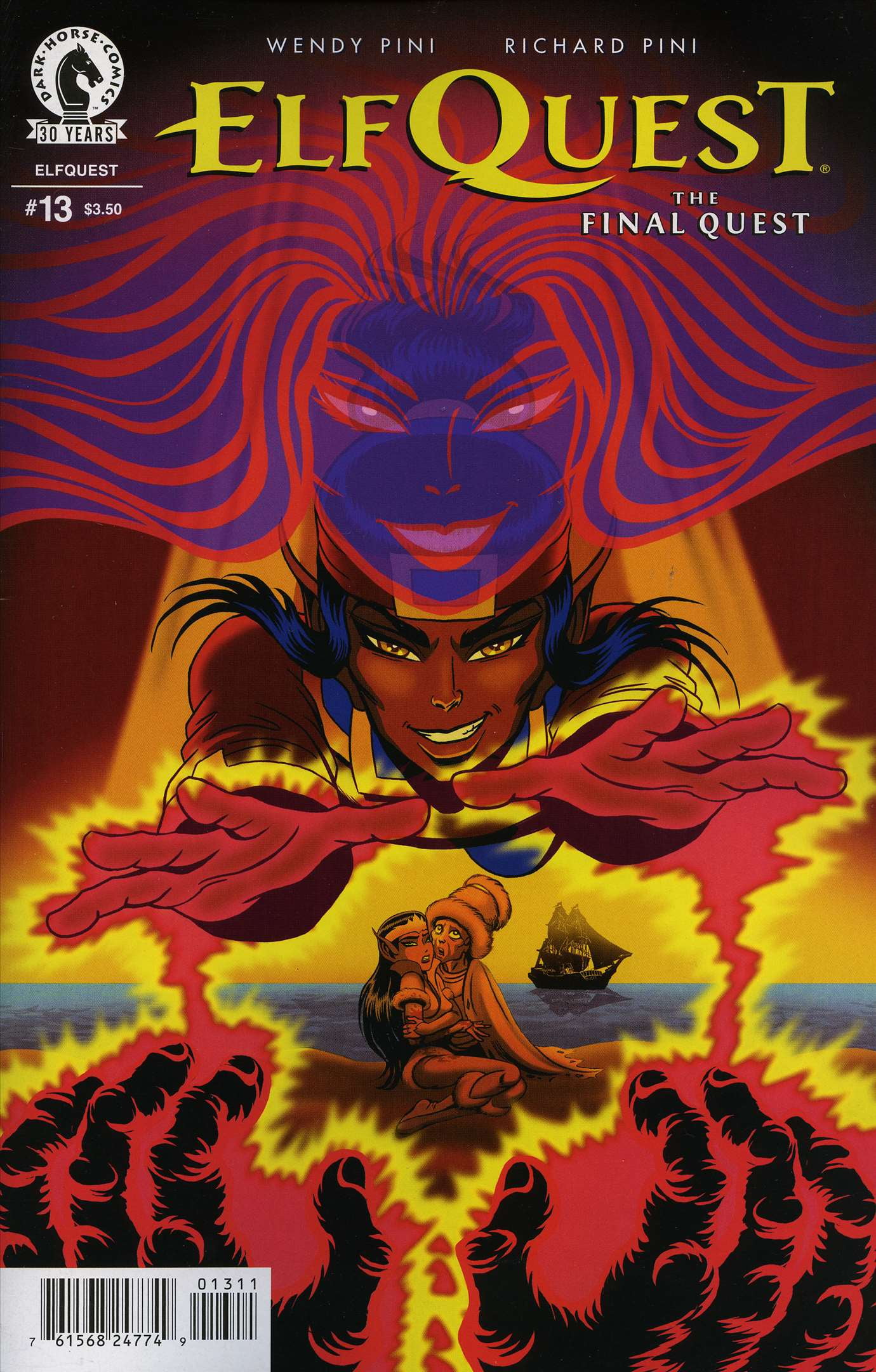 Elfquest: The Final Quest (2nd Series) #13 VF ; Dark Horse Comic Book ...