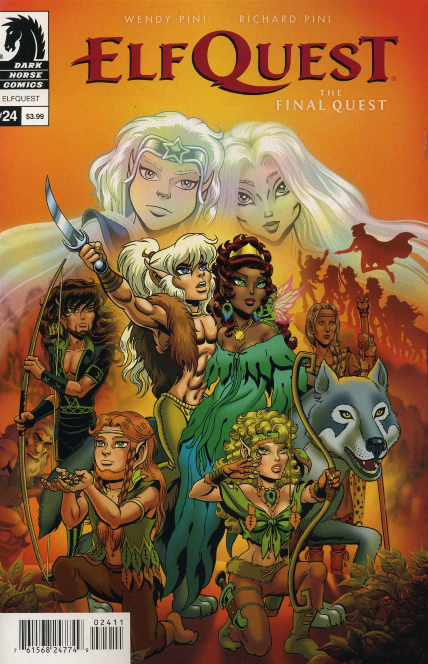 Elfquest: The Final Quest (2nd Series) #24 VF ; Dark Horse Comic Book ...