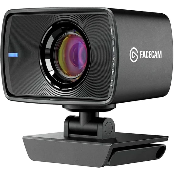 Elgato Facecam, 1080p60 Full HD Webcam, Sony Sensor, Advanced Light ...