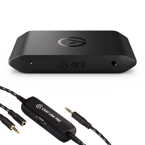 Elgato Game Capture 4K S with Chat Link Pro – 4K60, 1440p120, 1080p240 ...