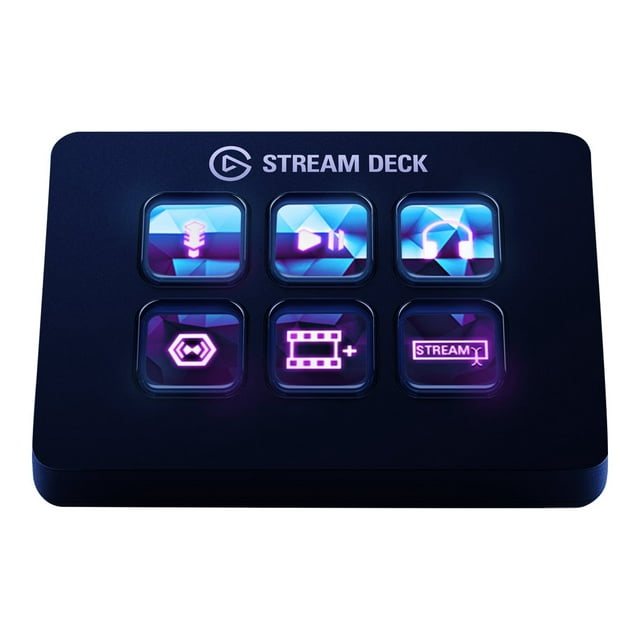 Elgato Stream Deck Mini 6 LCD Keys - Gaming Video Recording Software ...