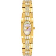 Caravelle Designed By Bulova Women's Crystal Dial Barrel Dress Watch ...