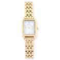 Elgin Adult Female Watch in Gold with Mother of Pearl Dial and Gold ...