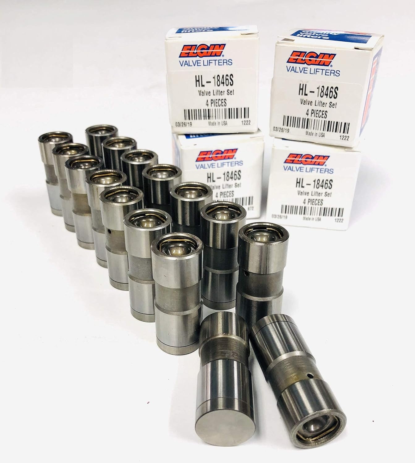 Elgin Industries Hydraulic Lifter Set compatible with 1956-1968 Buick ...