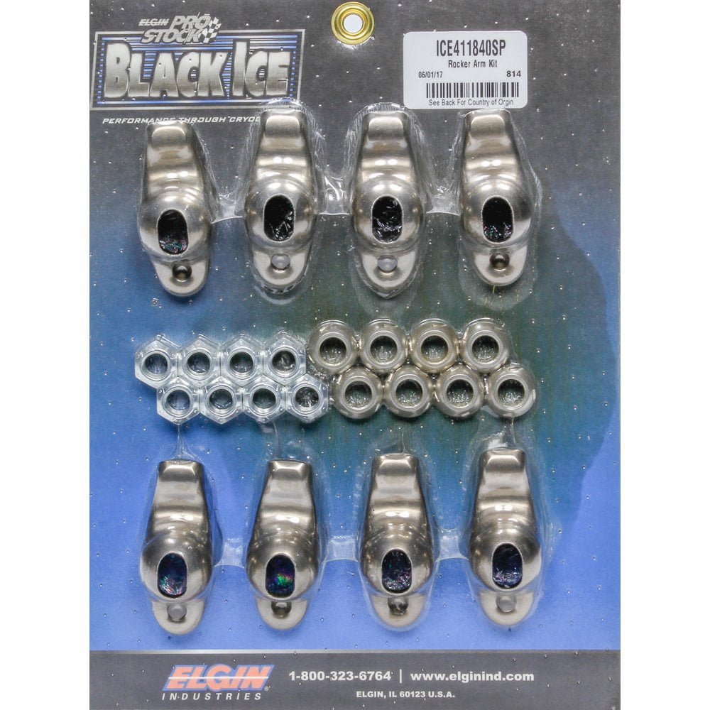 Elgin SBC B/I Rocker Arm Kit 1.60 Ratio 7/16 Stud - Walmart.com