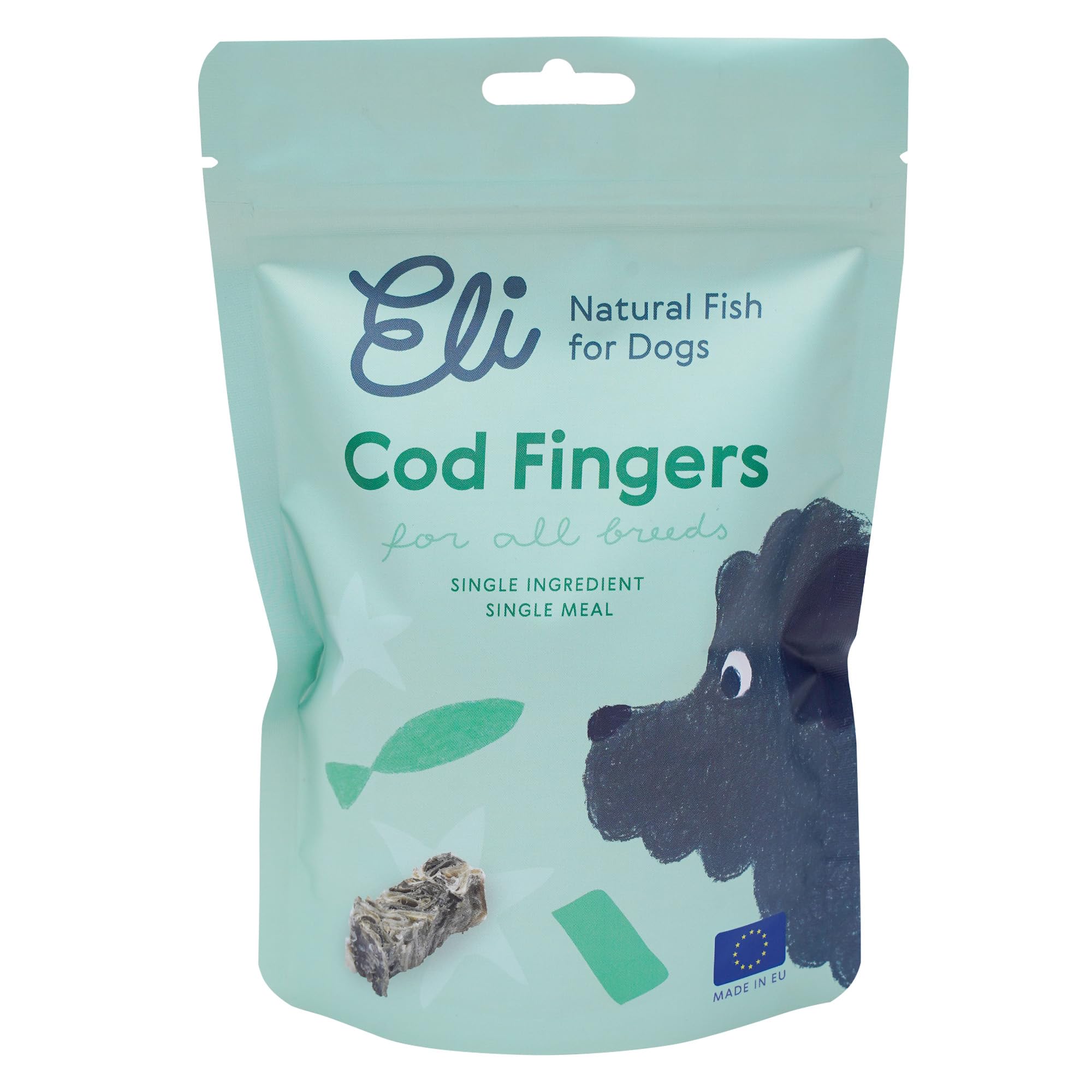 Eli Cod Skin Fingers CCF19 - A Natural, Crispy Fish Skin Stick Treat ...