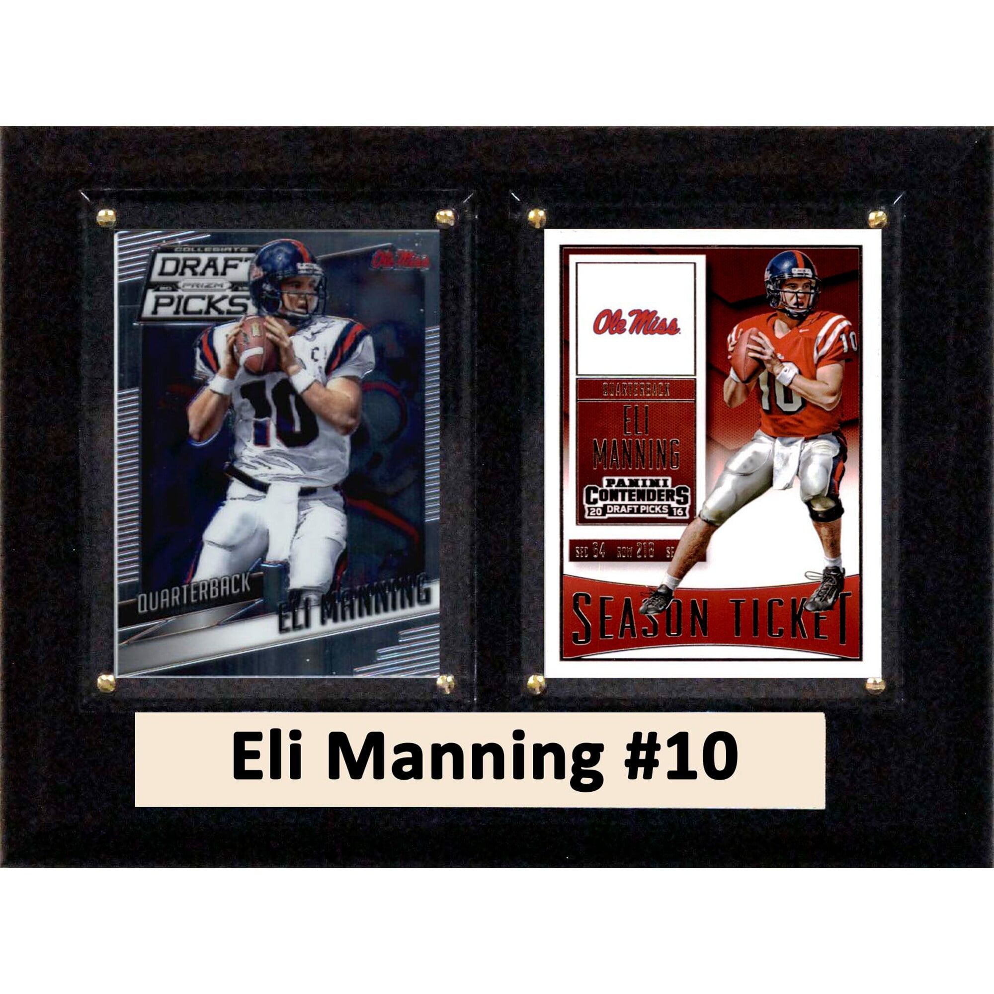 Eli Manning Ole Miss Rebels 6'' x 8'' Plaque - Walmart.com