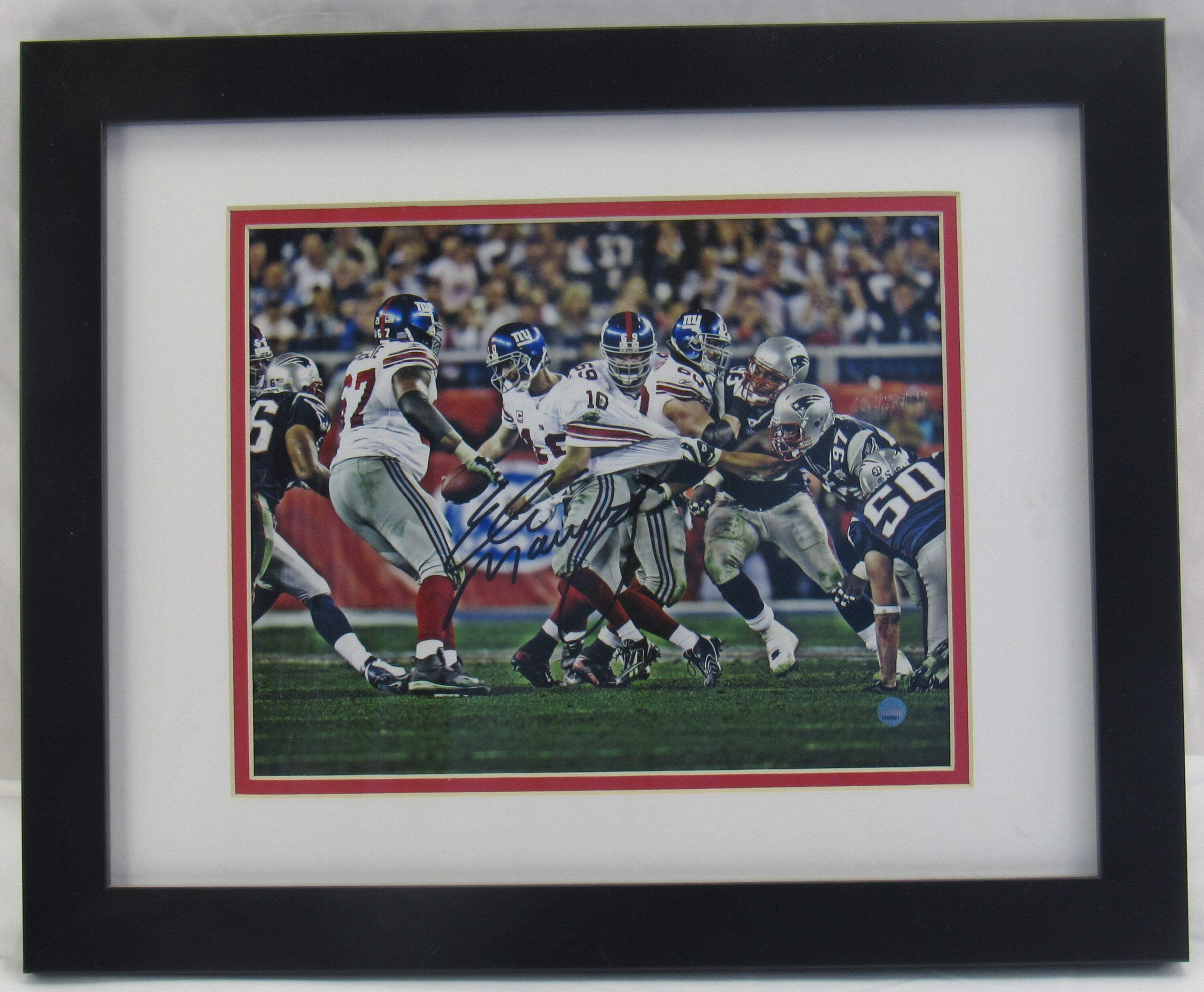 Eli Manning Signed 8x10 Auto Autograph Framed Photo Steiner Hologram ...