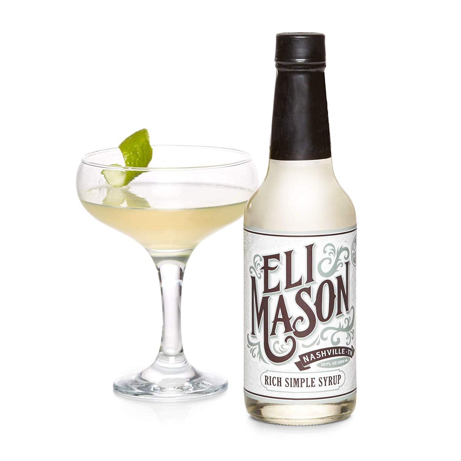 Eli Mason Rich Simple Syrup - All-natural Cocktail Mixer & Beverage ...
