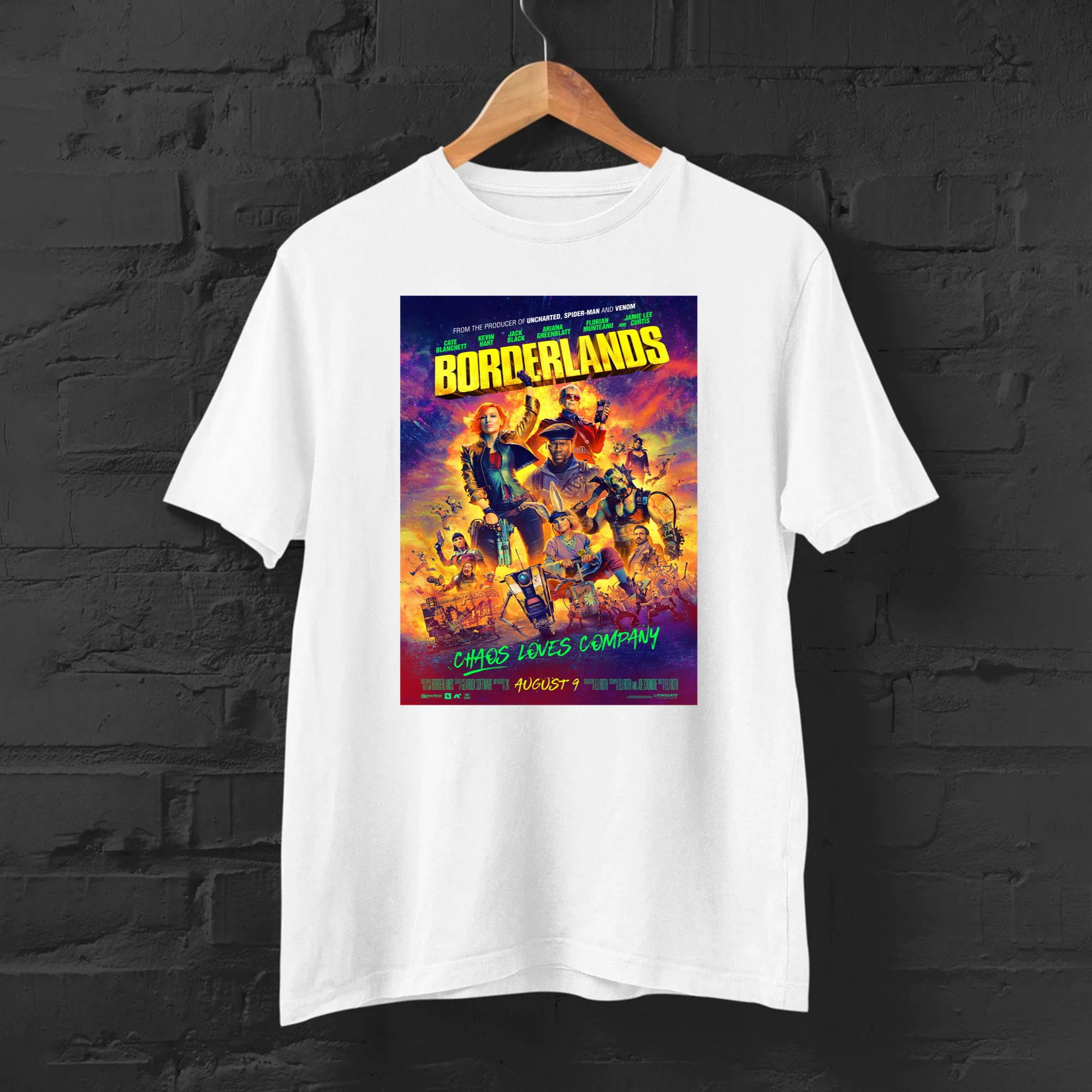 Eli Roth®S Borderlands Releasing In Theaters On August 9 T-Shirt ...