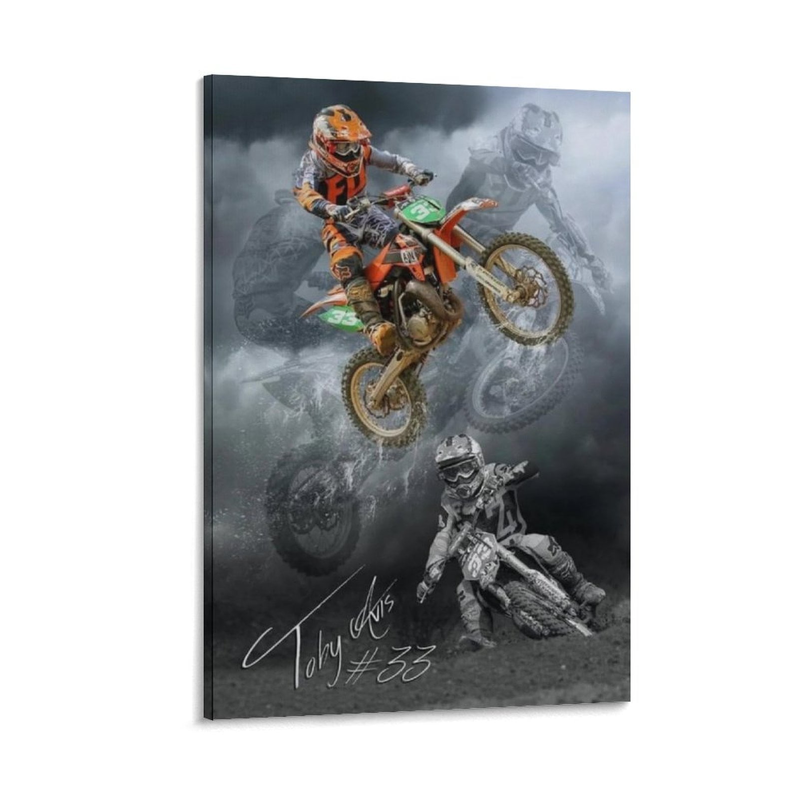 Eli Tomac Canvas Poster Posters Wall Art Painting Canvas Gift Living ...