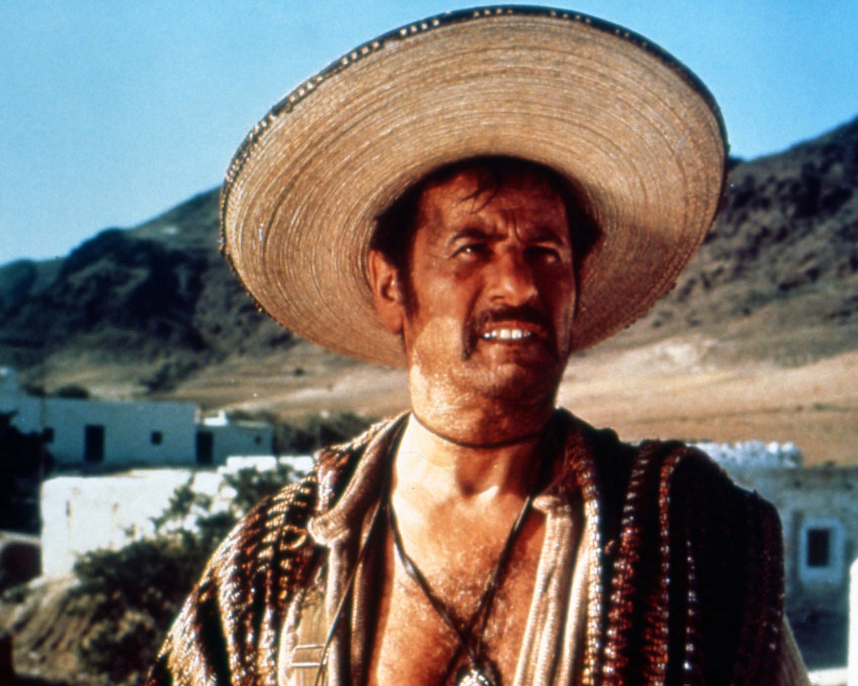 Eli Wallach Colour 24X36 Classic Hollywood Poster In Sombrero As Tuco ...