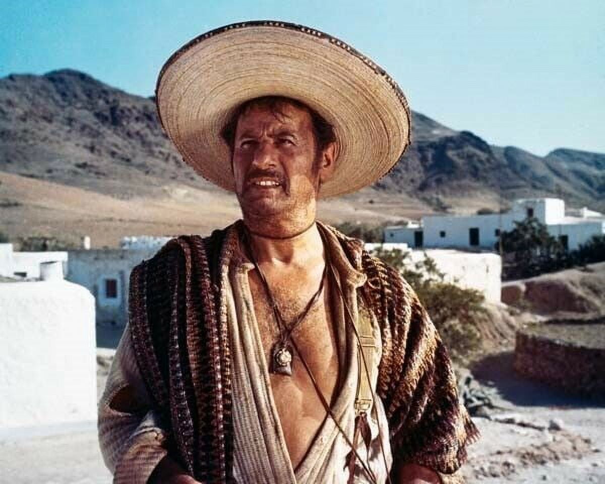 Eli Wallach classic as bandit Tuco The Good The Bad & The Ugly poster ...