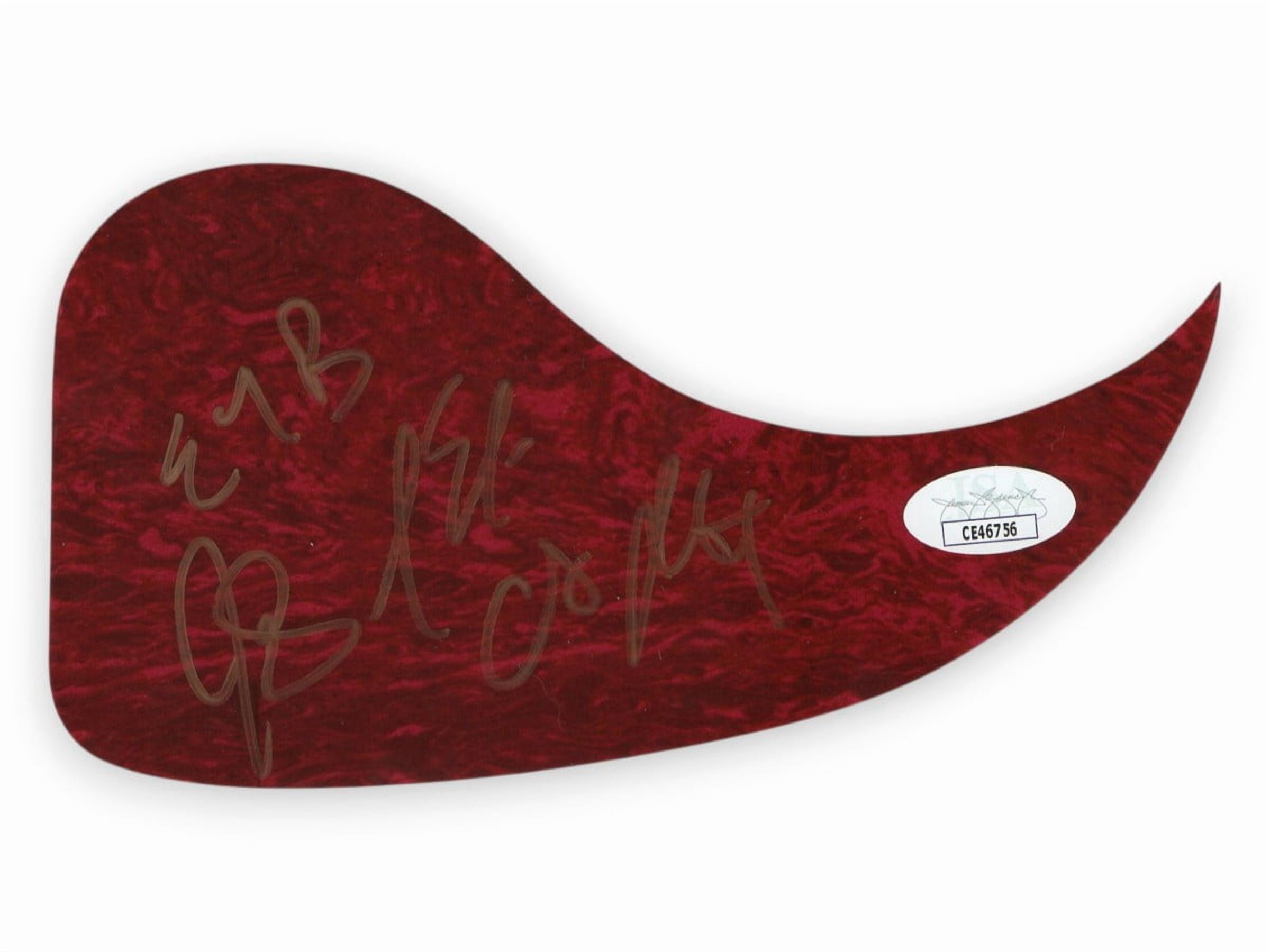 Eli Young Band Signed Autographed Guitar Pickguard 3 Signatures JSA ...