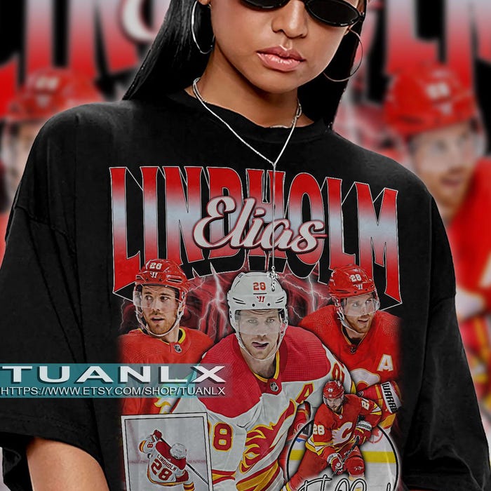 Elias Lindholm Shirt Ice Hockey American Professional Hockey ...