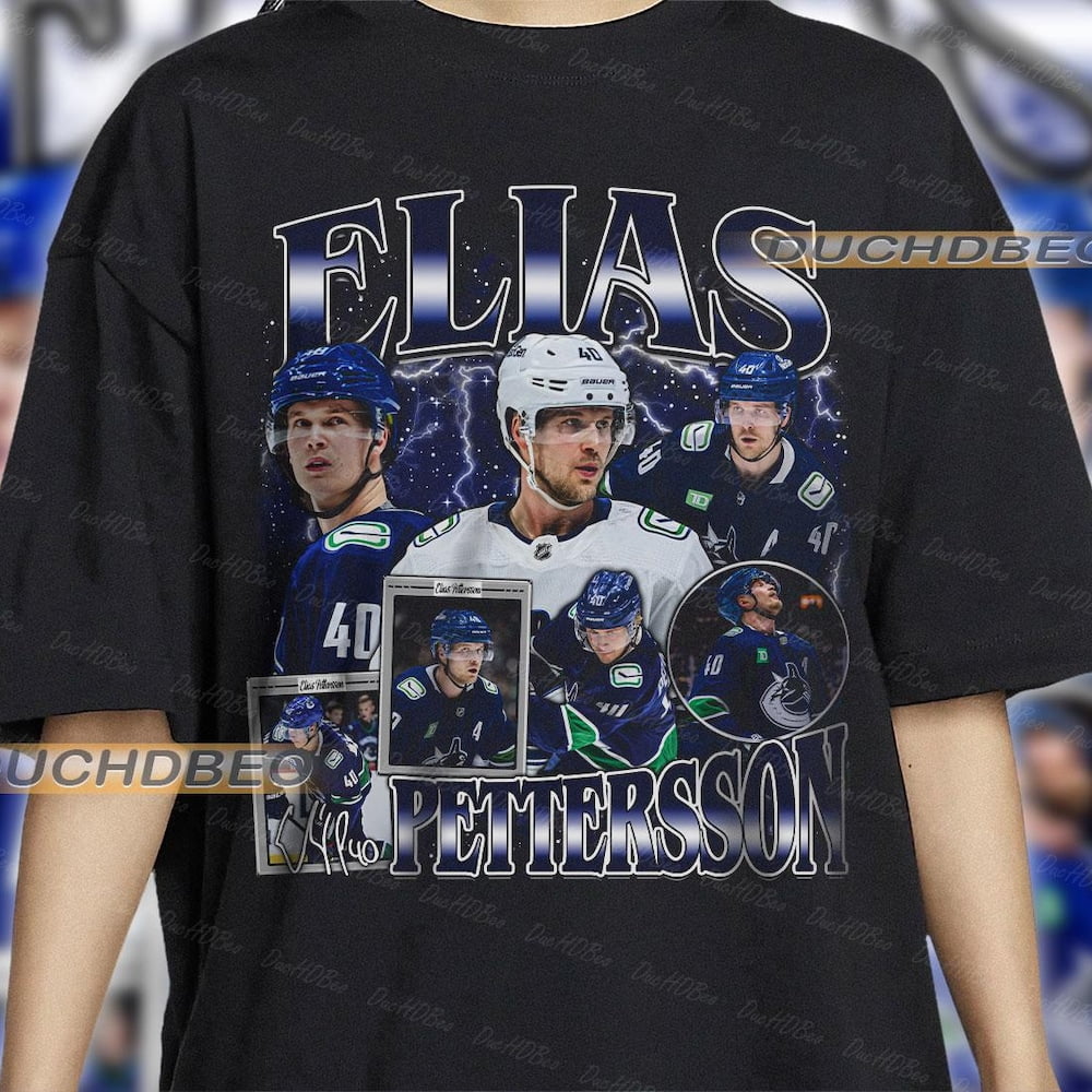 Elias Pettersson Shirt Ice Hockey Swedish Professional Hockey ...