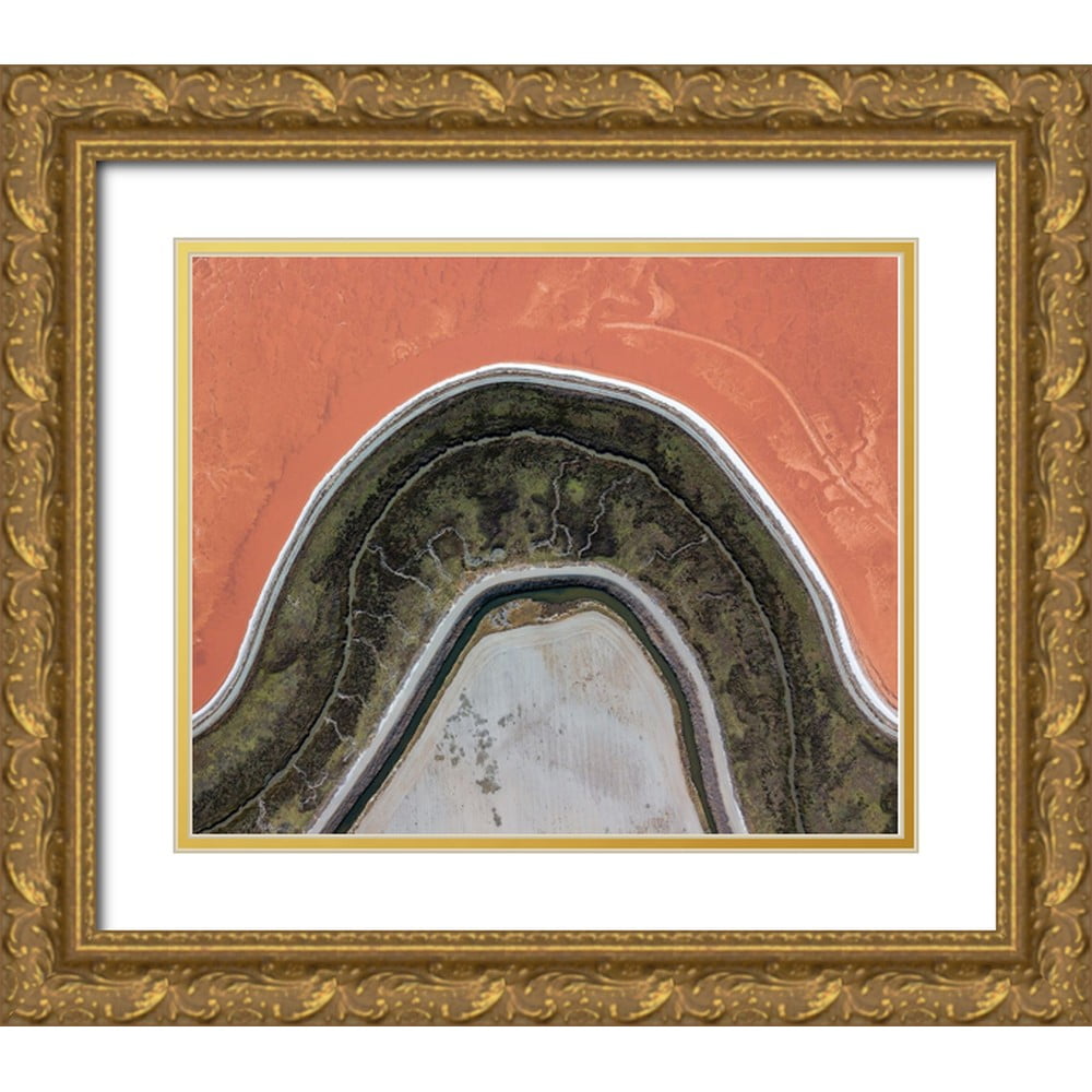Eliash, Tomer 31x26 Gold Ornate Wood Framed with Double Matting Museum ...