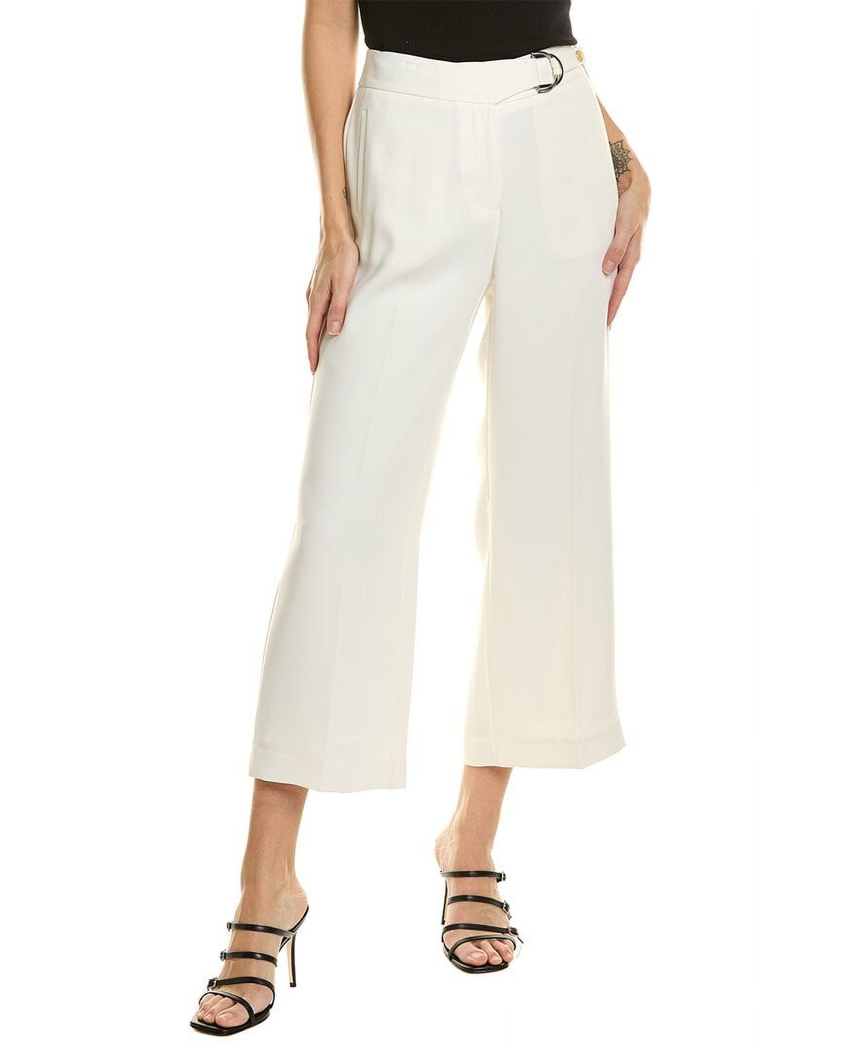 Elie Tahari womens The Della Pant, 2, White - Walmart.com