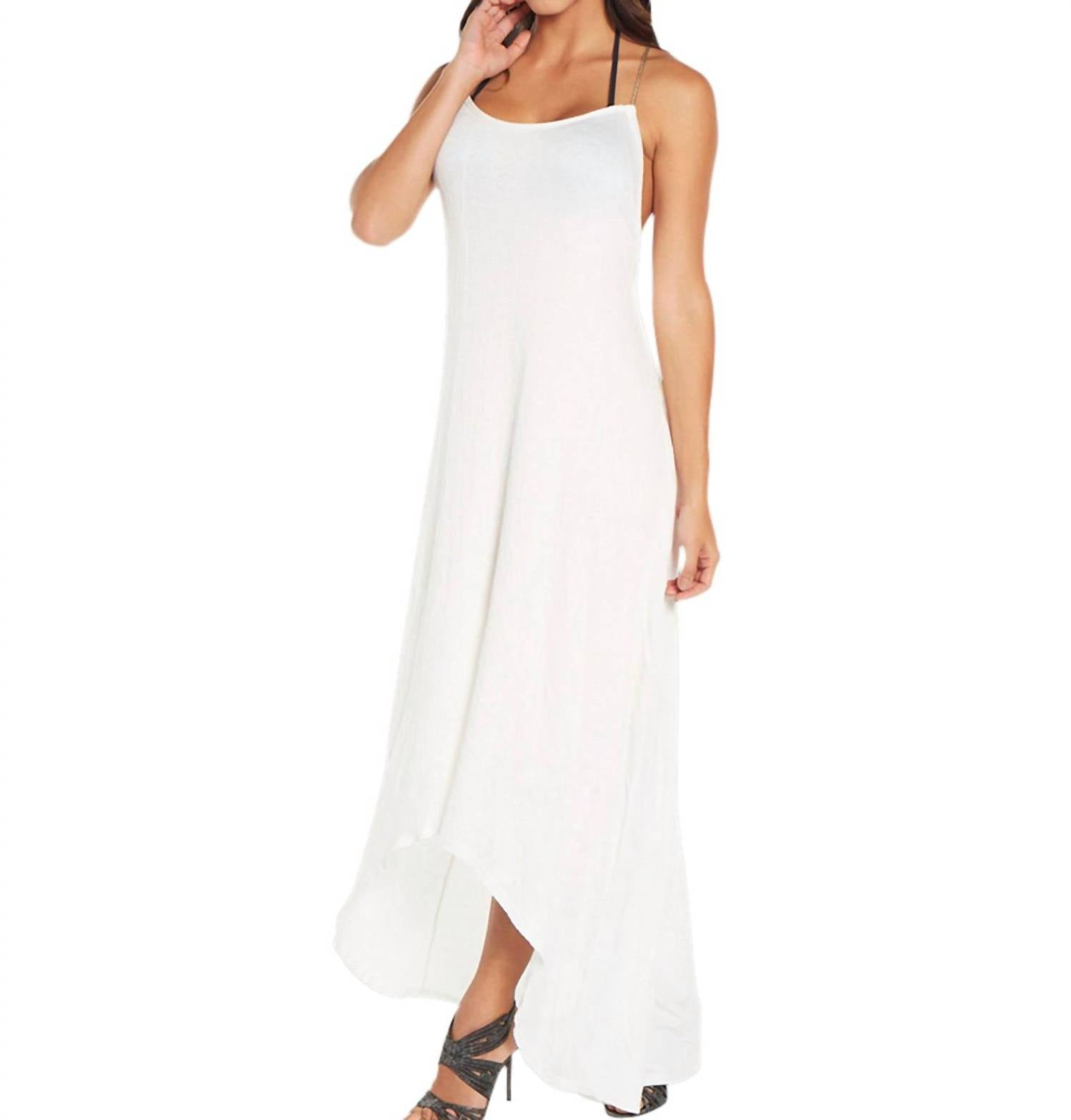 Elif Corbel Cross Back Maxi Dress - Walmart.com