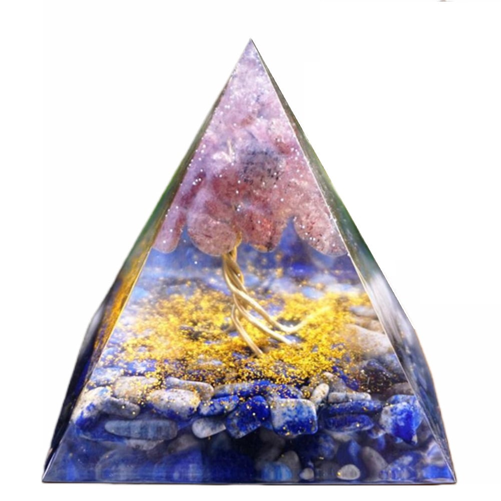 Elijaah Tree of Life Orgone Pyramid, Generates Positive Energy Pyramid ...