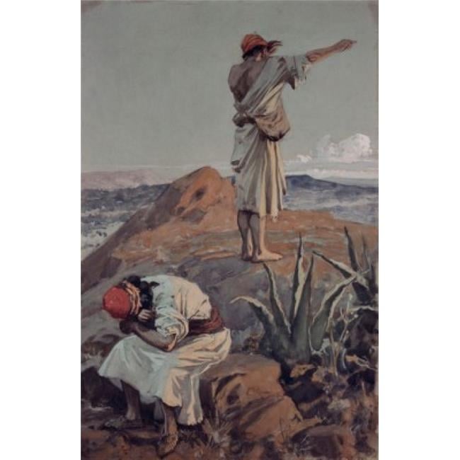 Elijah From Mount Carmel Sees a Cloud Afar Off James Tissot 1836-1902 ...