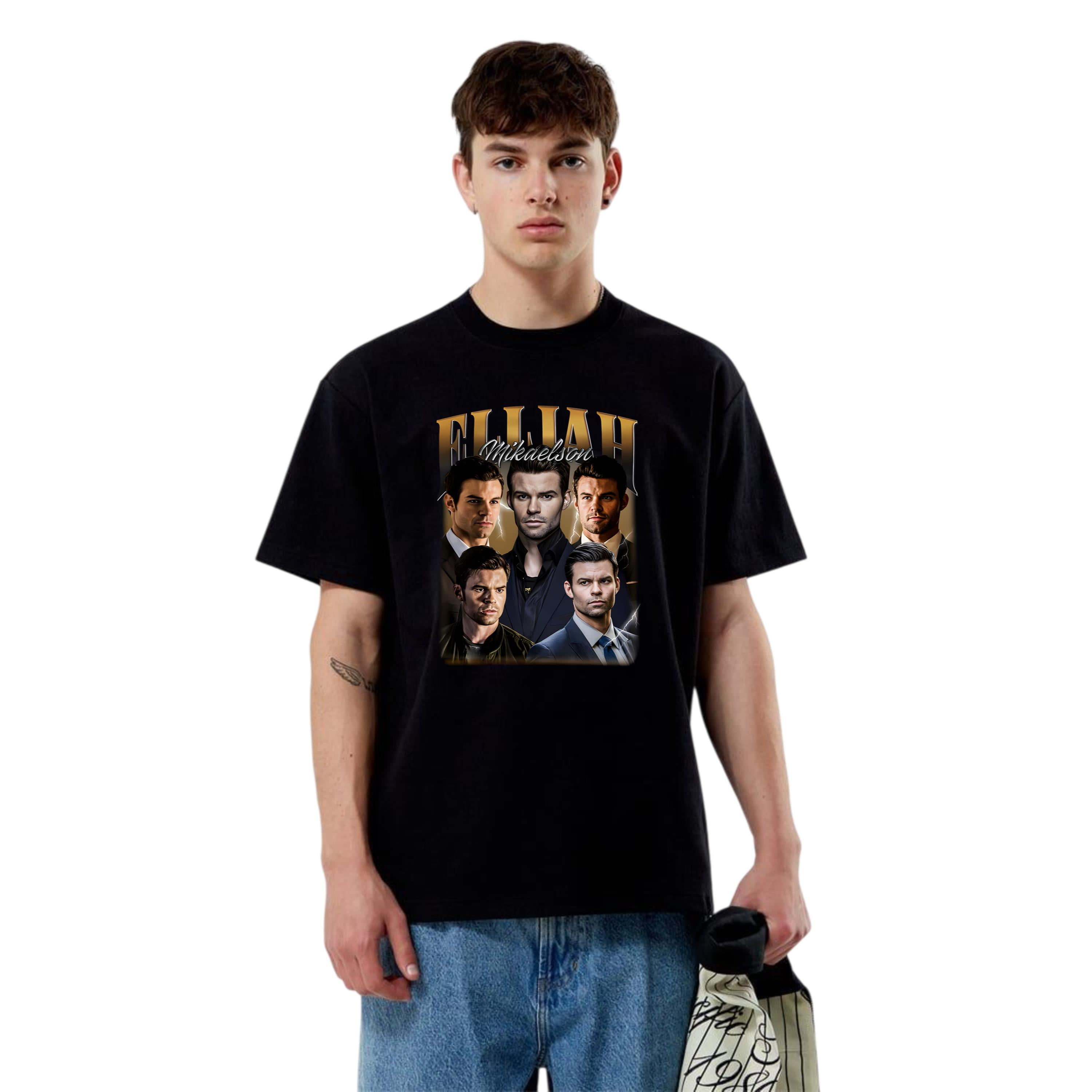 Elijah Mikaelson The Vampire Diaries Originals Noble T-Shirt, for men ...