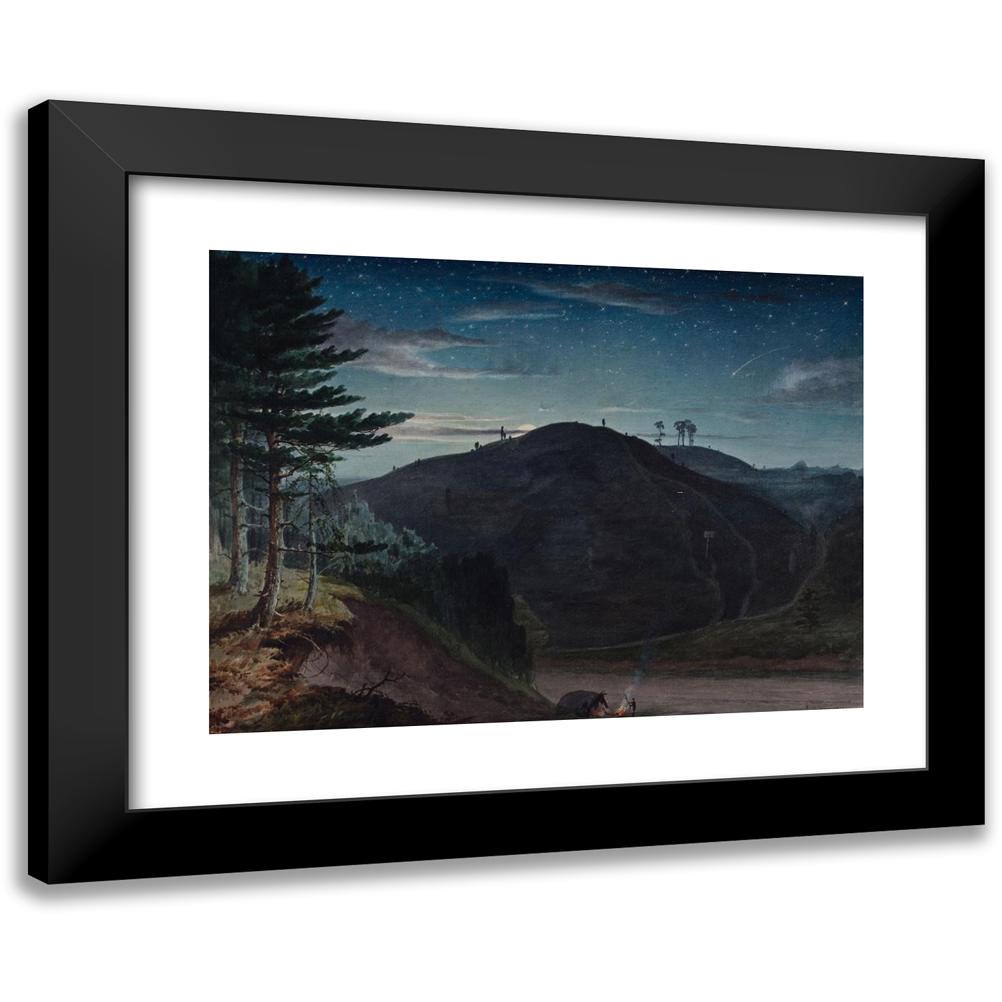 Elijah Walton 18x14 Black Modern Framed Museum Art Print Titled ...
