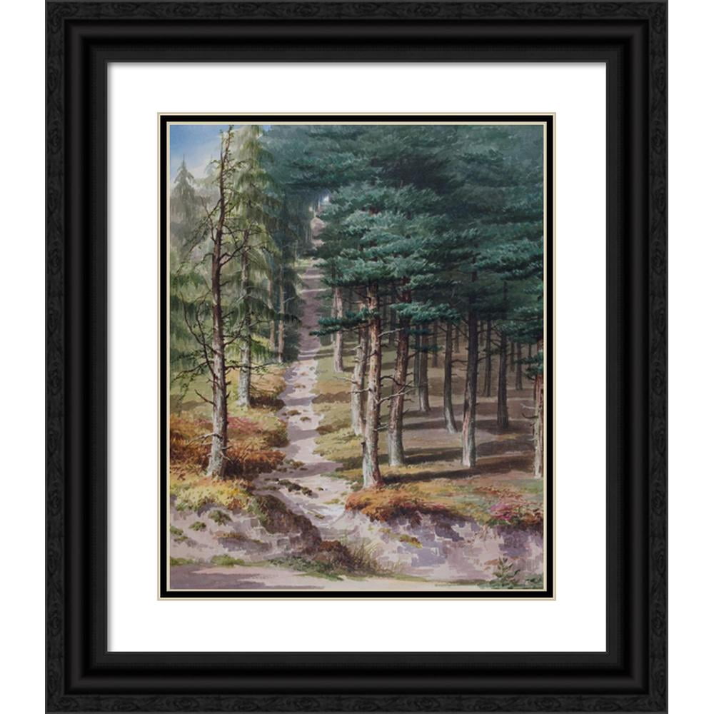 Elijah Walton 20x24 Black Ornate Framed Double Matted Museum Art Print ...