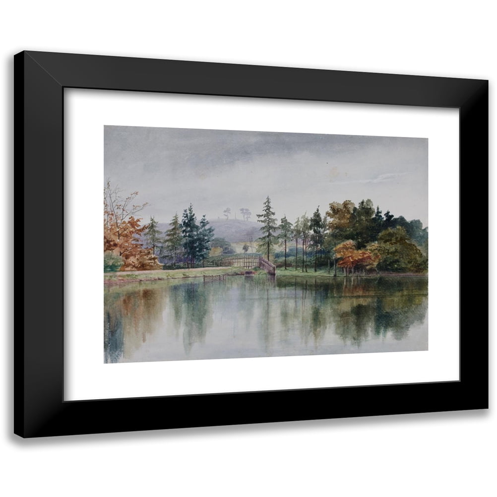 Elijah Walton 24x19 Black Modern Framed Museum Art Print Titled - In ...