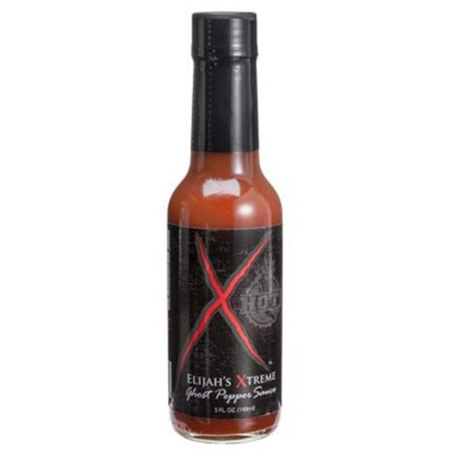 Elijahs Extreme H285 Ghost Pepper Hot Sauce 5 Oz