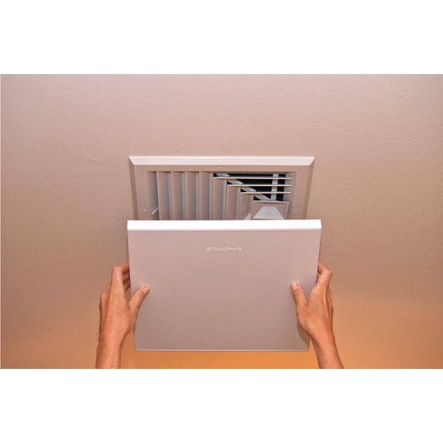 Elima-Draft Magnetic 1 in. H X 11 in. W Matte White Aluminum A/C ...